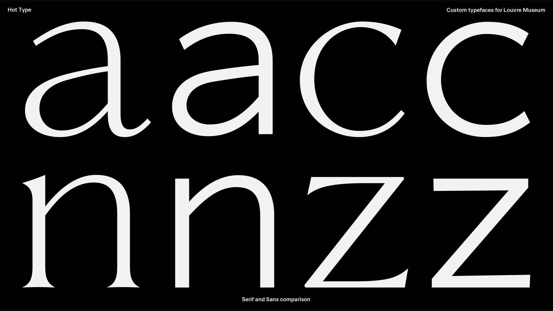 Louvre Museum | Hot Type — Home of Contemporary Typefaces